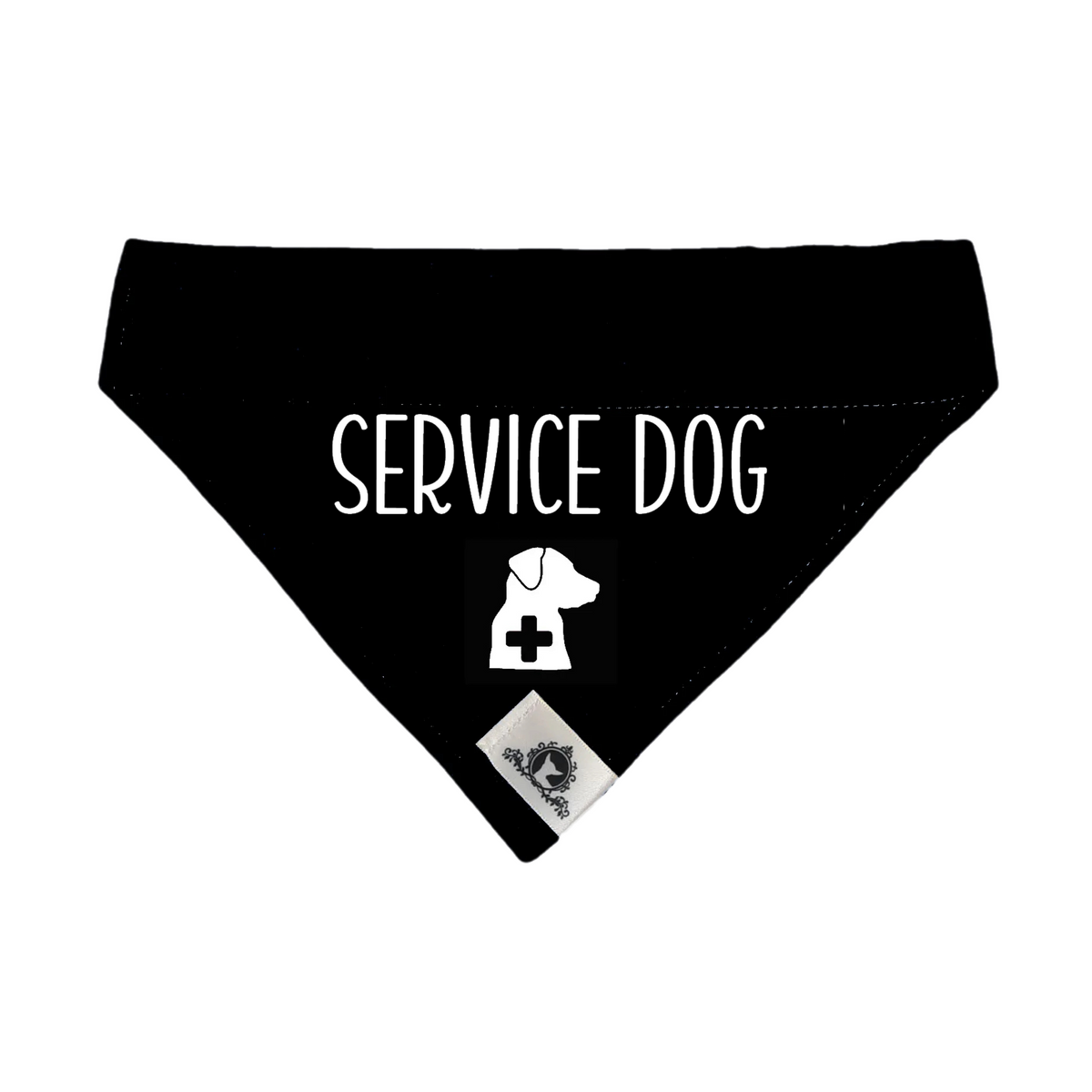 Bandana for large dog - SERVICE DOG | Attitude animale.com – Attitude ...